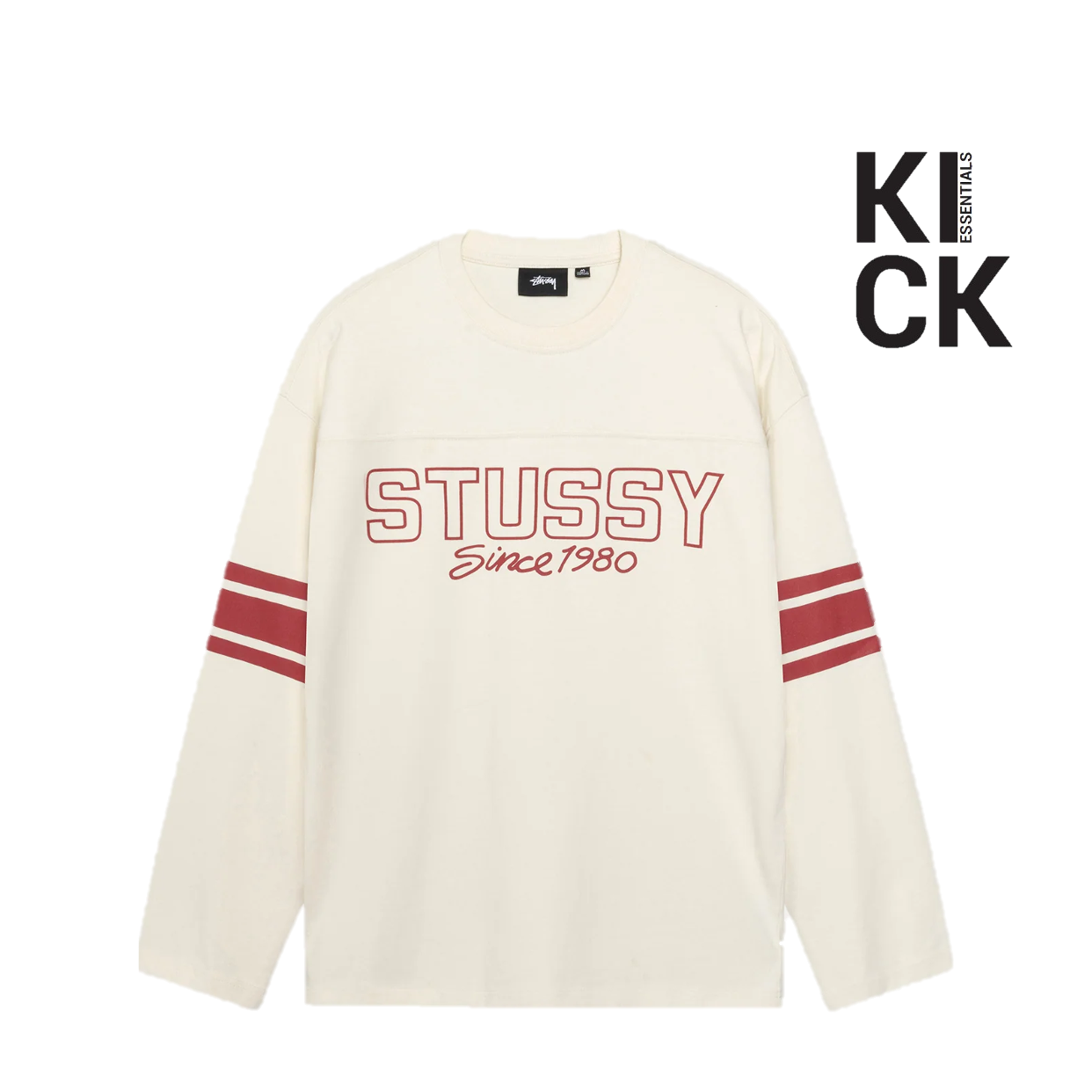STUSSY LONGSLEEVE 'FOOTBALL BONE' – Kick Essentials